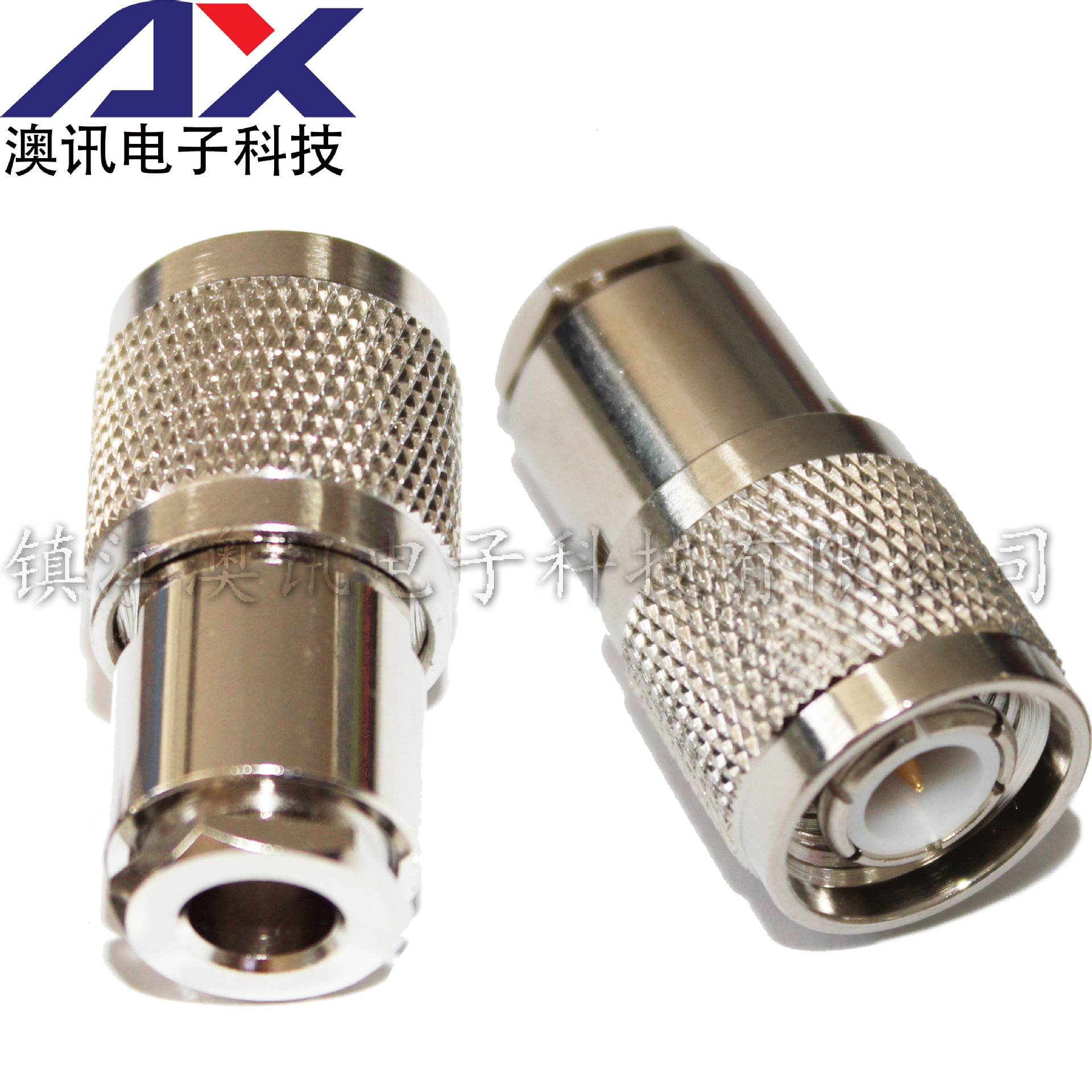 TNC-J3射频同轴连接器装接式五件套全铜TNC公头连接器接RG58电缆-阿里巴巴