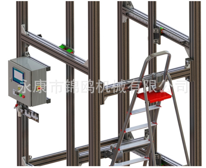 铝合金梯子EN131、EN14183 强度测试铝梯莱茵TUV梯子认证测试设备-阿里巴巴