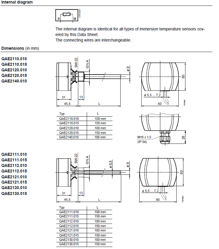 SIEMENS西门子QAE2112.015温度传感器QAE2120.010,QAE2120.015-阿里巴巴