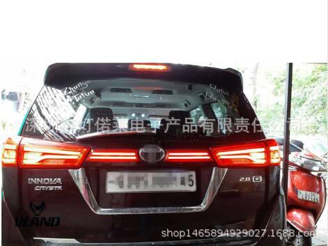 适用于丰田伊诺华Innova尾灯LED刹车灯日行灯后杠灯2016~2018-阿里巴巴