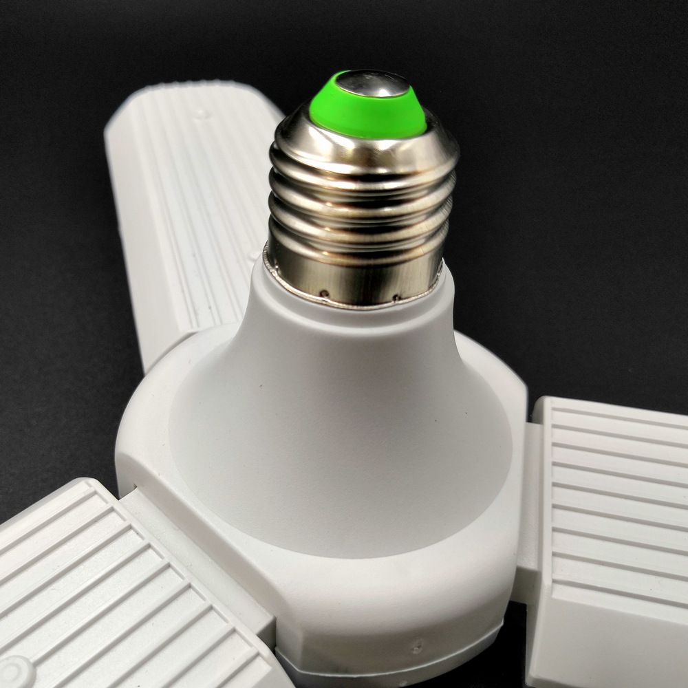 36 45W E27 LED Bulb SMD2835 228leds Super Bright Foldable Fan Blade ...