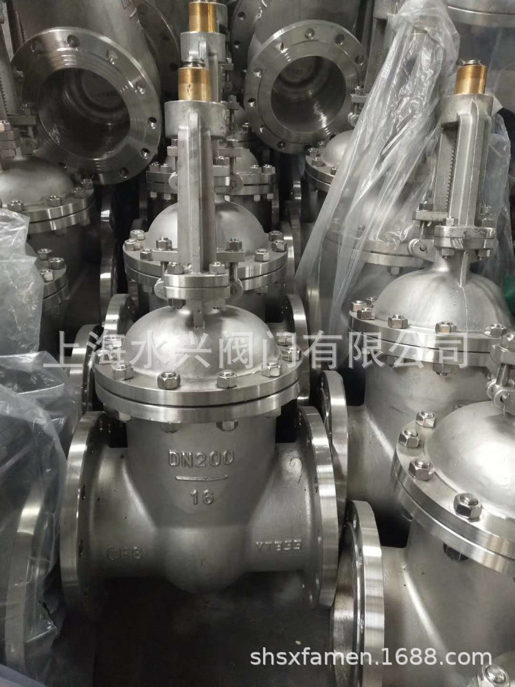 Z41W-16P不锈钢手动闸阀 Z41手动闸阀 双法兰手动闸阀-阿里巴巴