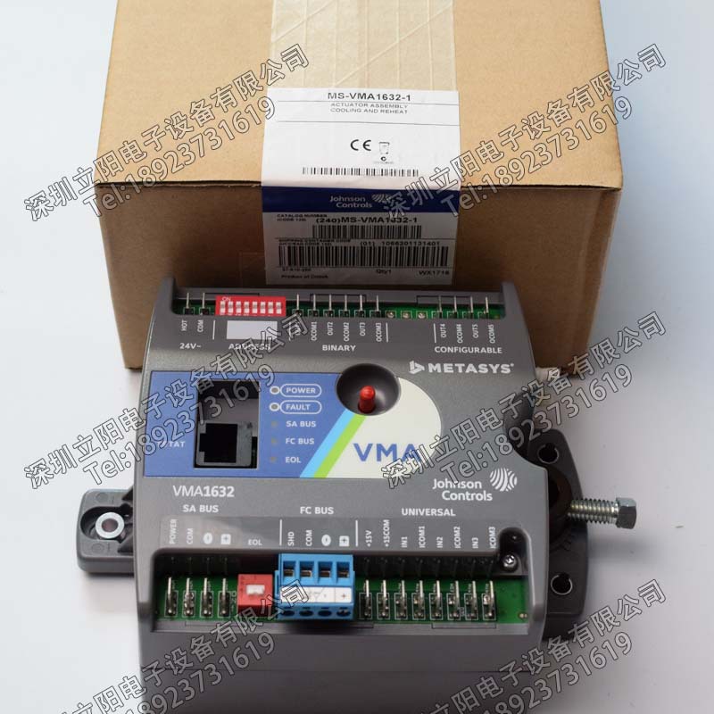 全新Johnson Controls MS-VMA 1617 1632 1630 1615-1-0控制器-阿里巴巴