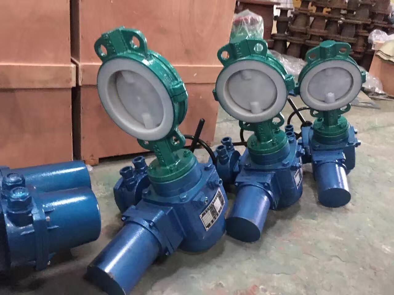 D371F46-16P全衬氟对夹蝶阀DN300不锈钢对夹式衬氟蝶阀DN100 80MM-阿里巴巴