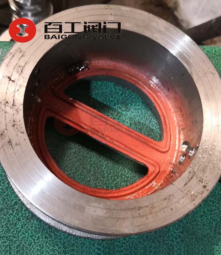 对夹蝶式止回阀 H77X-10(2205) 对夹止回阀-阿里巴巴