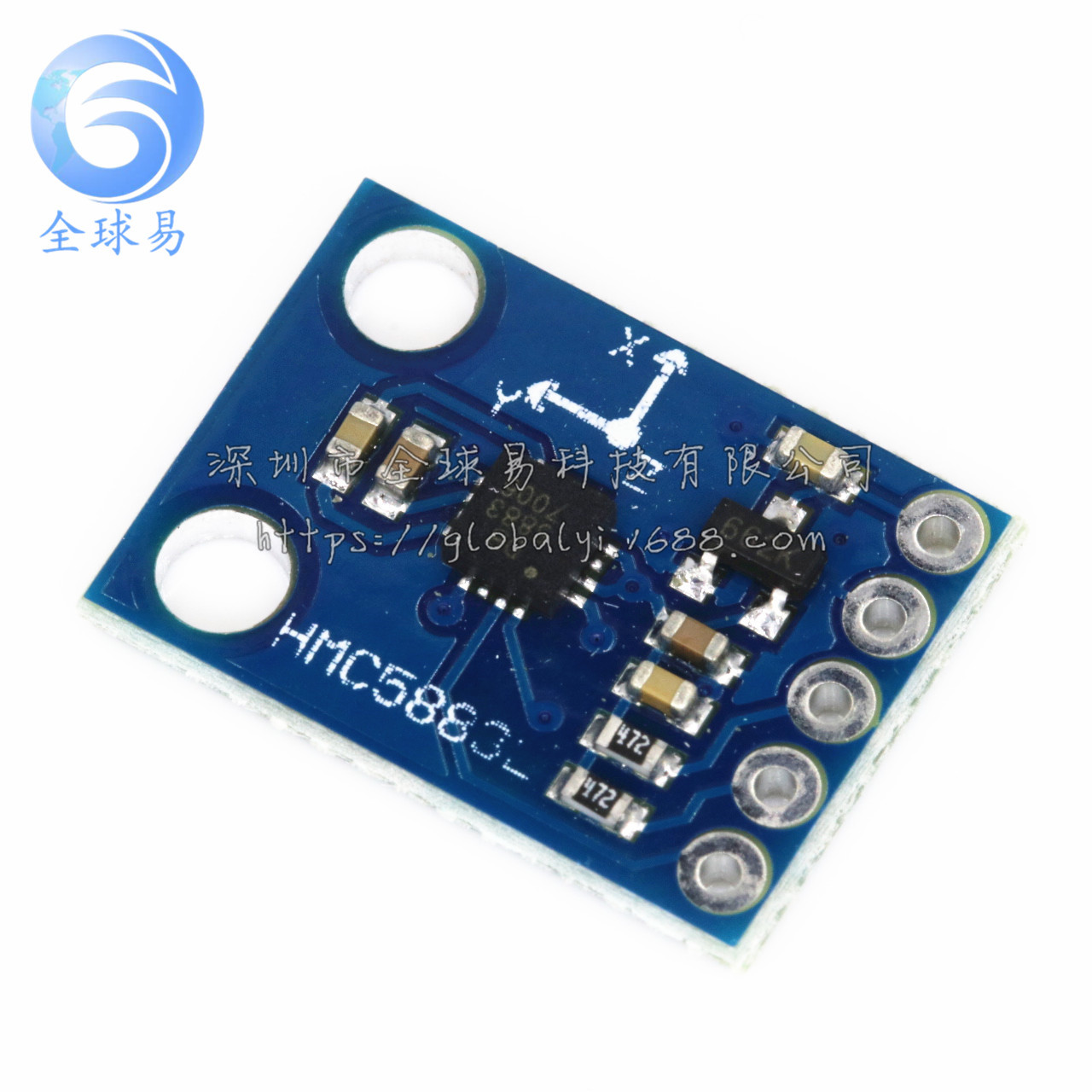 GY-273 HMC5883L模块 三轴磁场电子指南针电子罗盘传感器模块-阿里巴巴