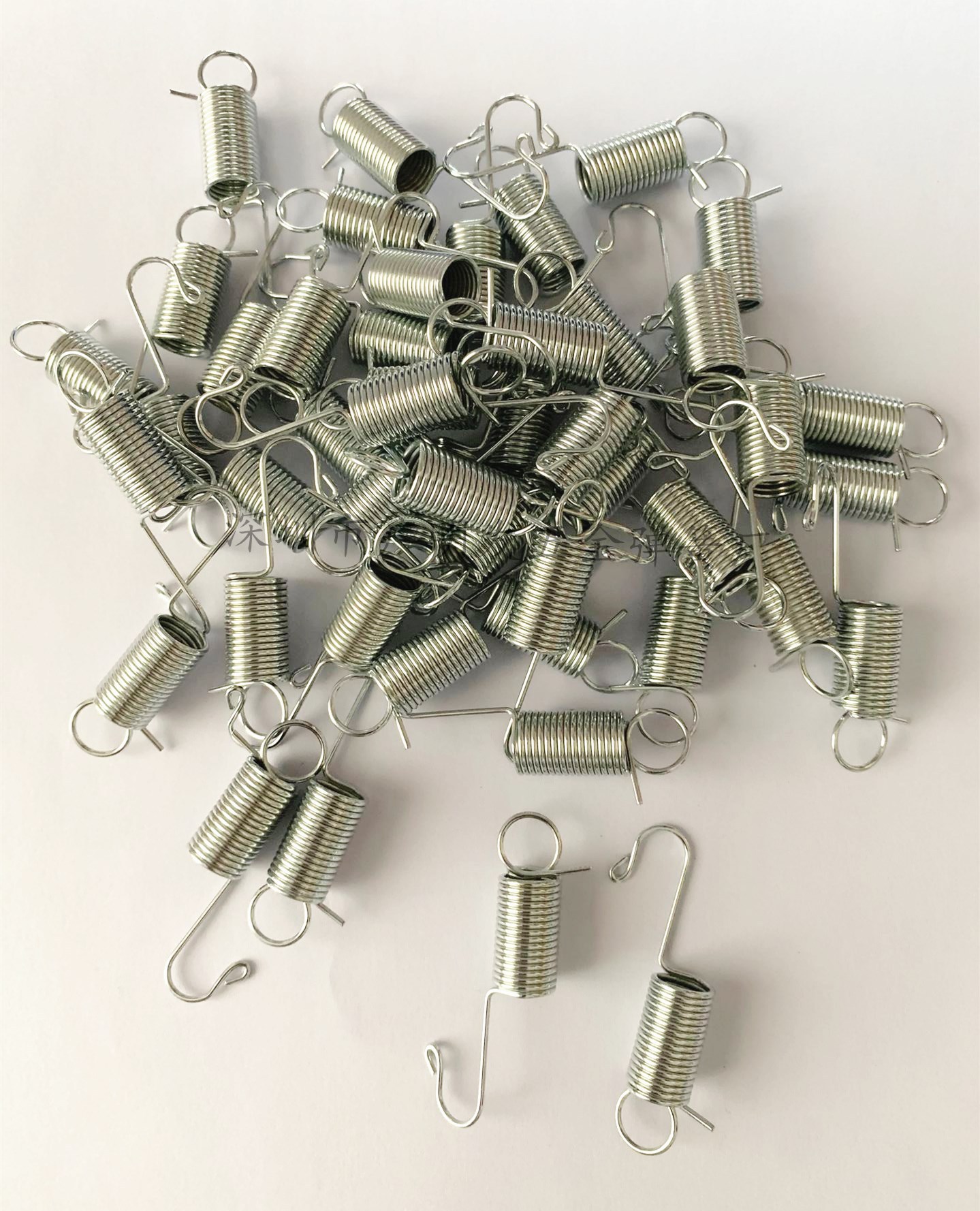 镀锌拉簧带钩弹簧挂钩注水门型配件广告展架弹簧易拉宝架螺丝弹簧-阿里巴巴