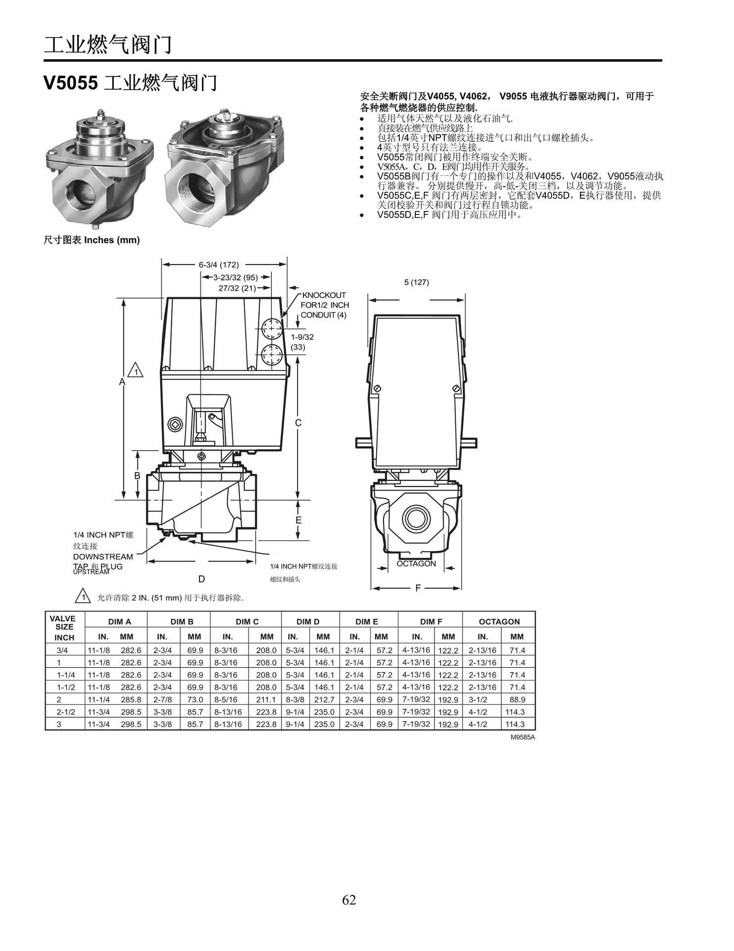 V5055A1038 2寸 honeywell阀体配套V4055液压执行器 V5055A1020-阿里巴巴