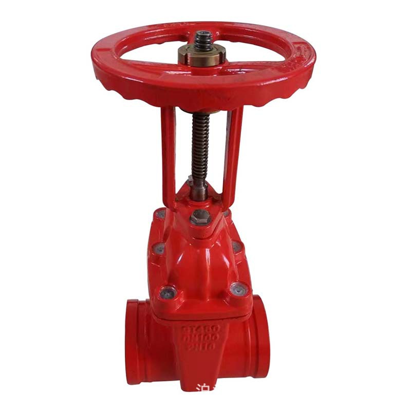 手动式DN100沟槽明杆闸阀闸阀Z81X卡箍阀门软密封沟槽闸阀DN350-阿里巴巴