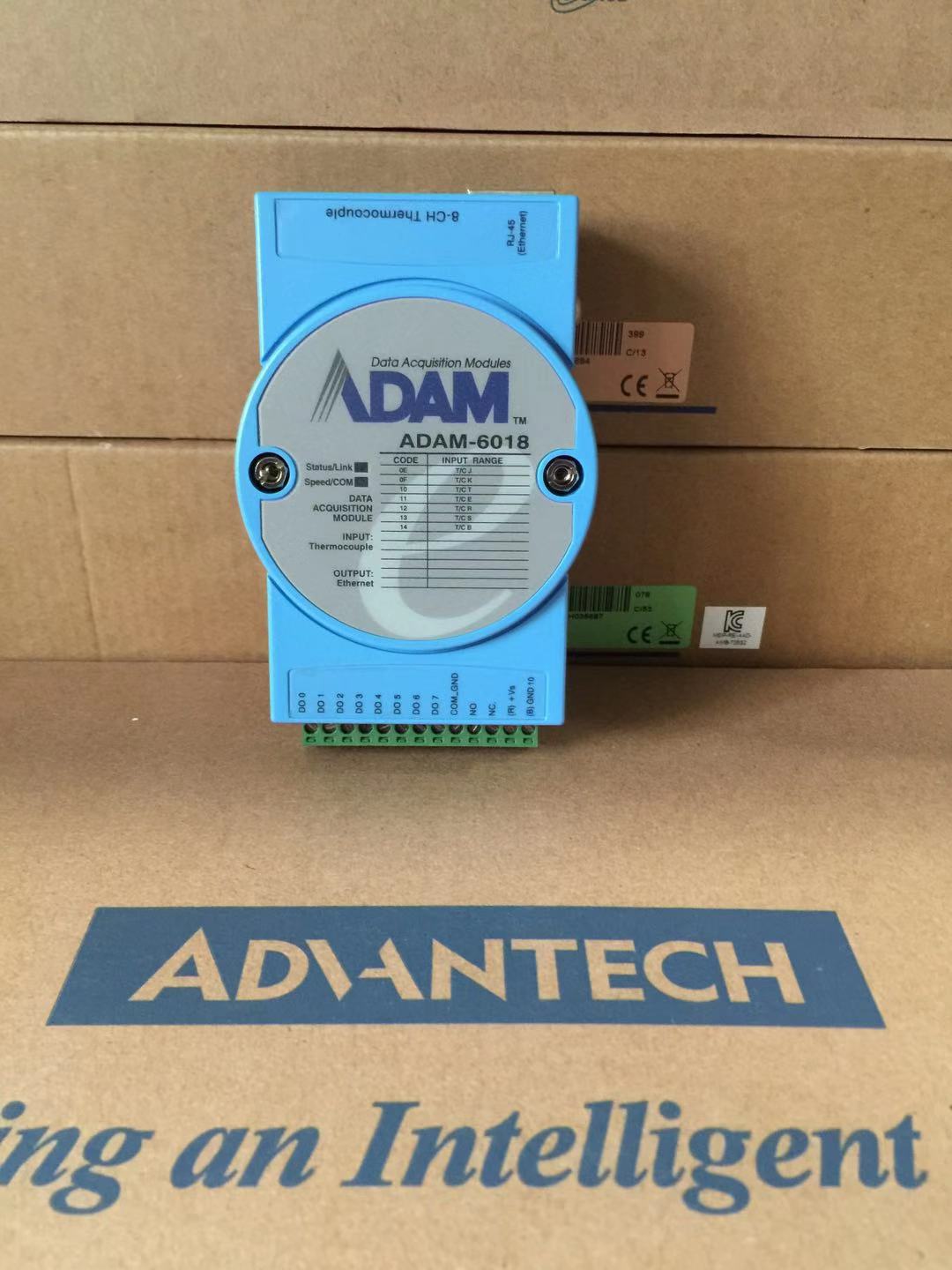 研华亚当8路带DO的热电偶输入模块ADAM-6018-BE容错与过压保护-阿里巴巴