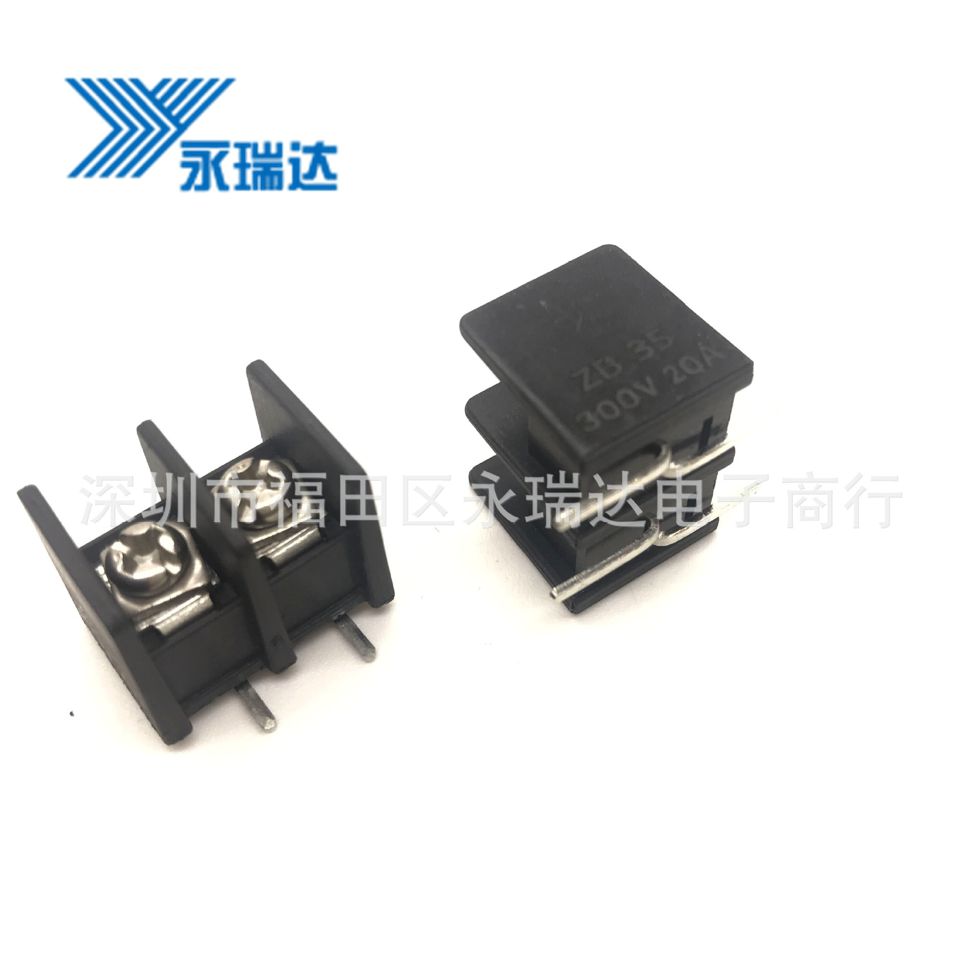 栅栏式接线端子DG/WJ/ZB/JK/KF35C贴片电源座2位-8.25MM 2P-阿里巴巴