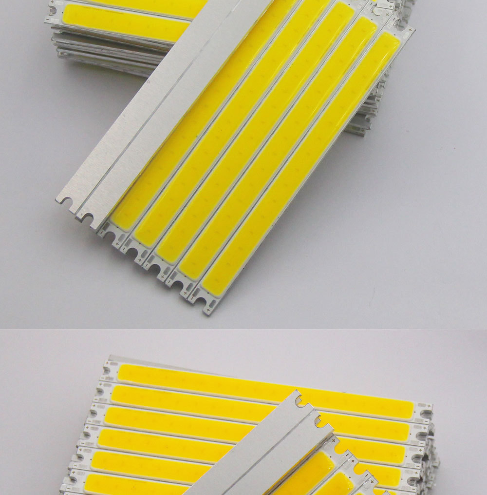 100x8mm COB 集成 倒装 LED 面光源 长条LED 灯珠 LED灯板 12V-阿里巴巴