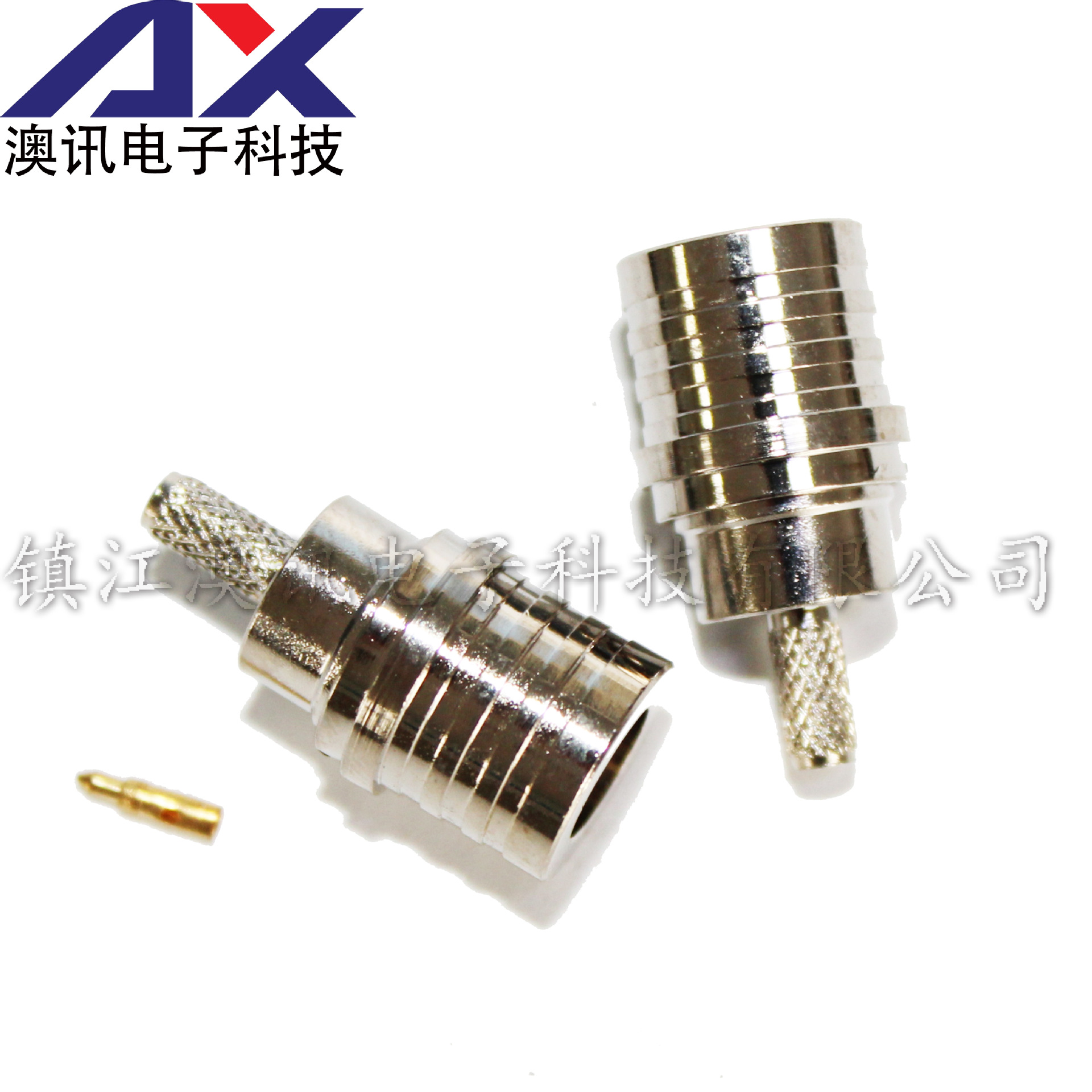 厂家直供QMA-C-J1.5/J3射频同轴连接器 直式公头 铜-阿里巴巴