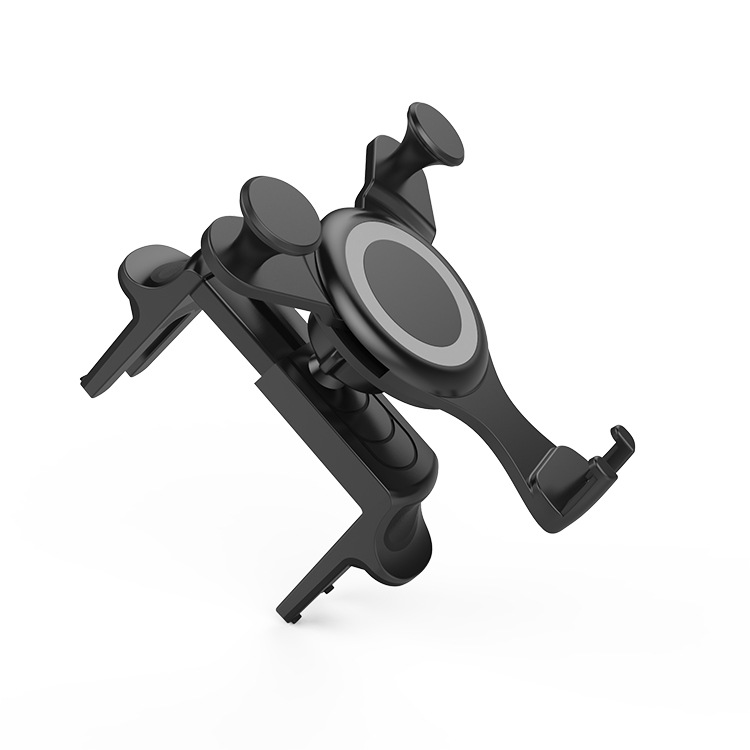 Gravity induction car mobile phone bracket air outlet clip car ...