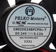 现货全新 派尔可PELKO MOTORS C8025X24SPLP1w-7 高端风扇-阿里巴巴