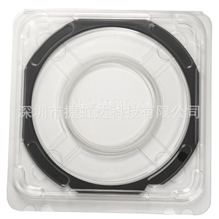 晶片环盒 wafer ring box 贴片环盒 单片样品盒透明-阿里巴巴