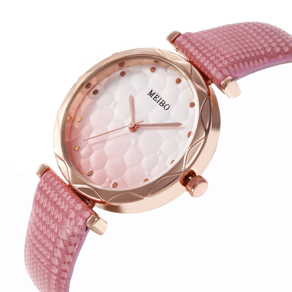 Creative female gradient color ladies quartz watch NHHK153713