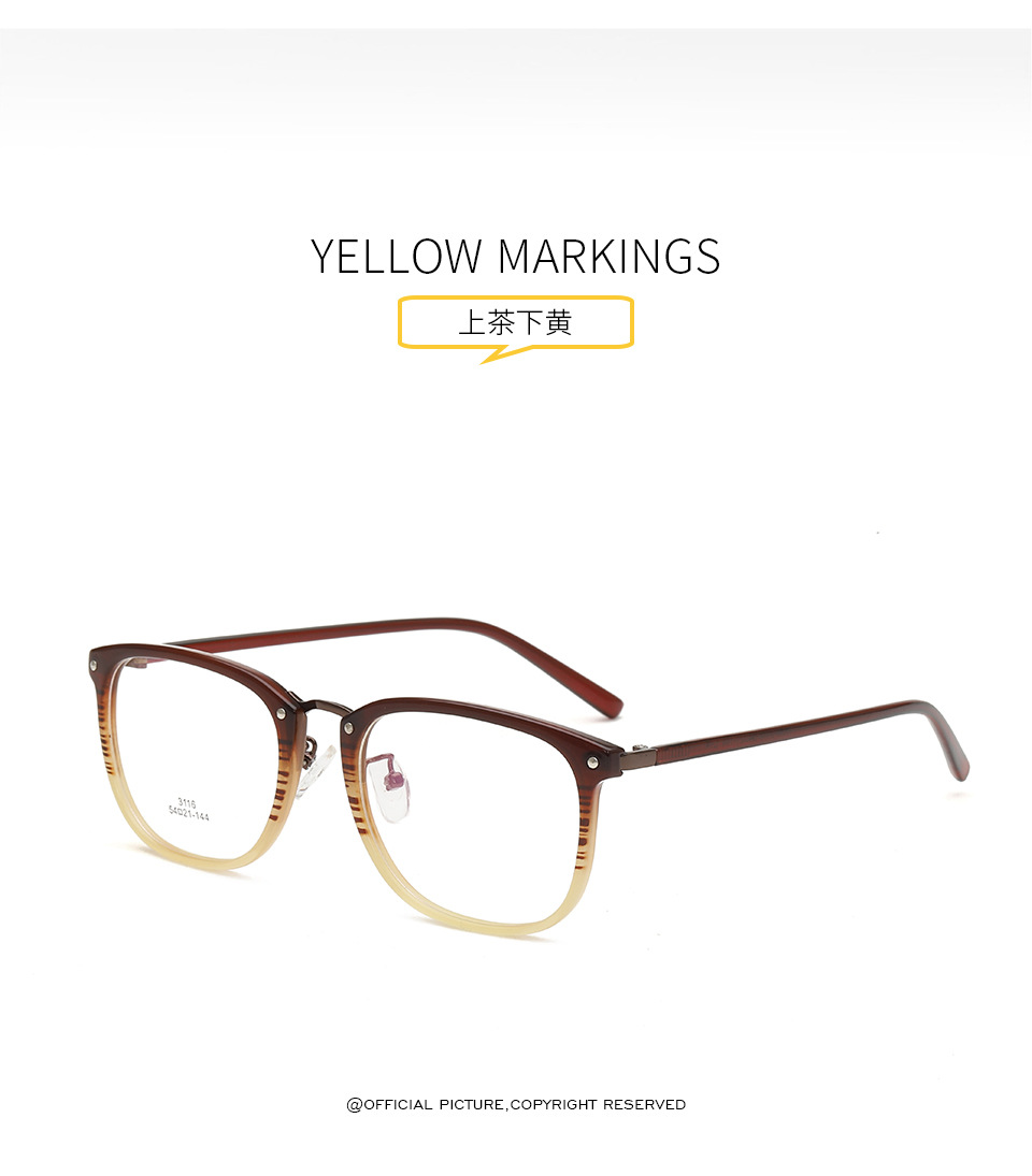 2019新款眼镜框tr90方形钢皮米钉近视眼镜架男女士透明镜-阿里巴巴