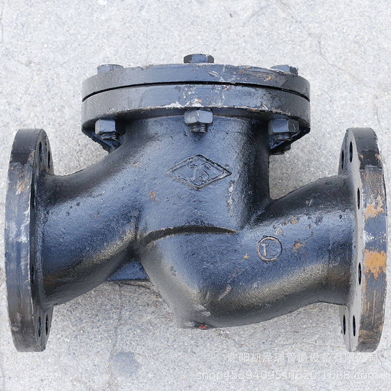 沈阳铸铁止回阀规格齐全 现货 H44T-10/16-阿里巴巴