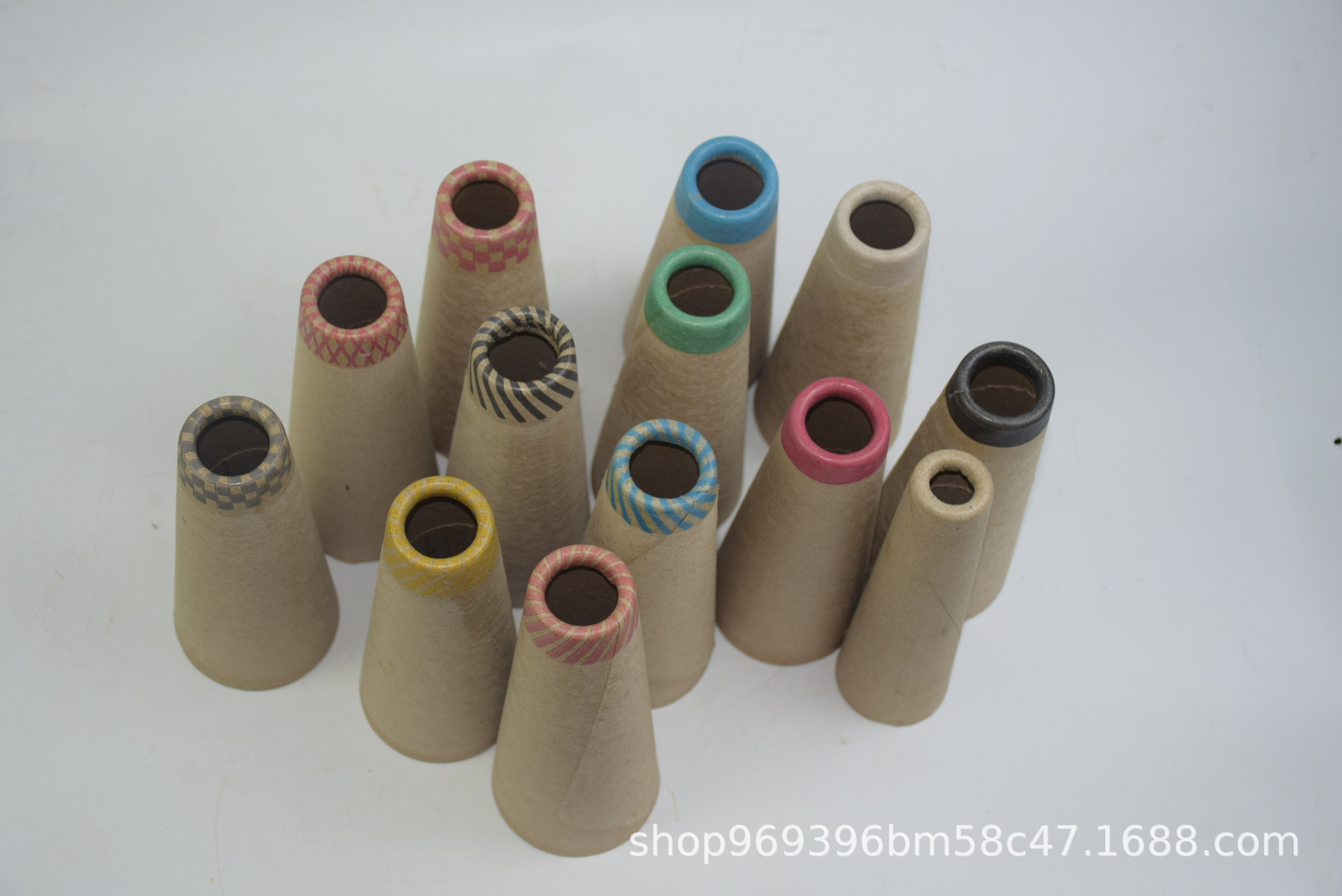 晨铭宝塔纸管牛皮纸圆形纺织 宝塔管自络纸管包装-阿里巴巴