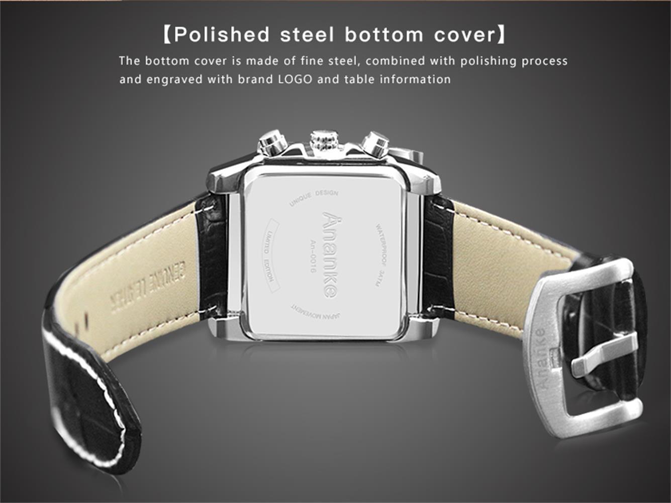 阿南刻ANANKE亚马逊爆款多功能男士手表 机车运动石英表防水男表-阿里巴巴