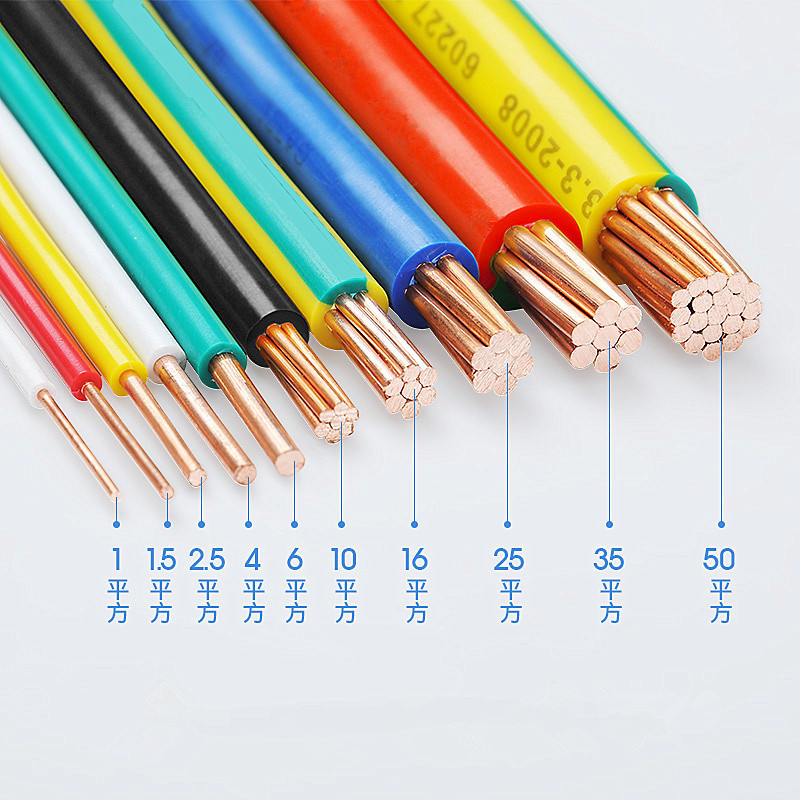珠江电线ZC-BV1 1.5 2.5 6 10平方铜芯聚氯乙烯绝缘单支电线guo标-阿里巴巴