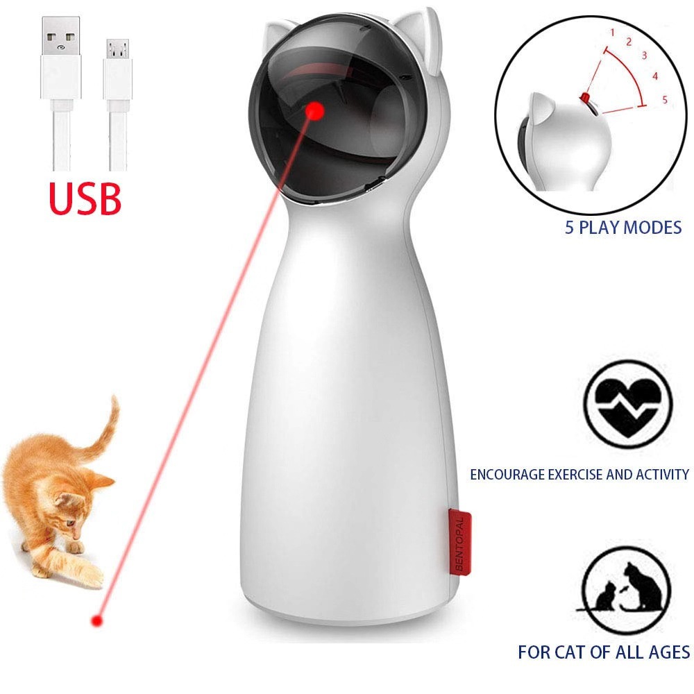 Cat Laser Toy Automatic Interactive Toy for Kitten/Dogs P01-阿里巴巴
