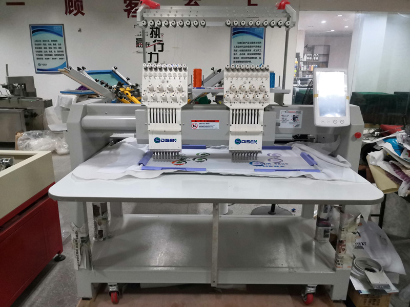 双头电脑绣花机 功能多绣花机 成品帽绣花机 电脑自动绣花机厂家-阿里巴巴