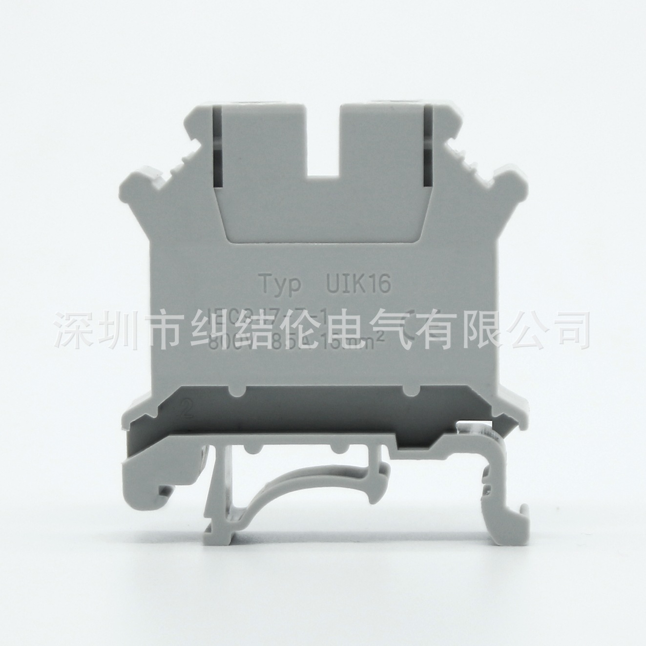 现货现货 铜件UK-16N(UK-16B) UK16N 16平方 组合导轨接线端子排-阿里巴巴