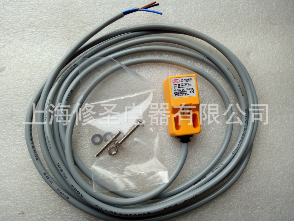 台湾亚鸿近接开关JD-1805E1 NPN 10-30V正品TPC传感器全系列优惠-阿里巴巴