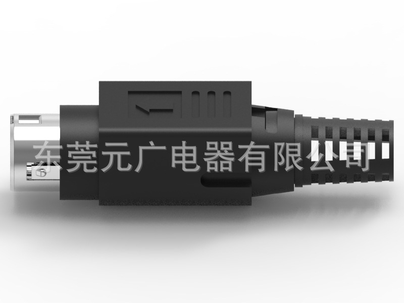 POWER DIN 3PIN 公头 3P/3针/3芯 ASSEMBLY组装式ABS-阿里巴巴