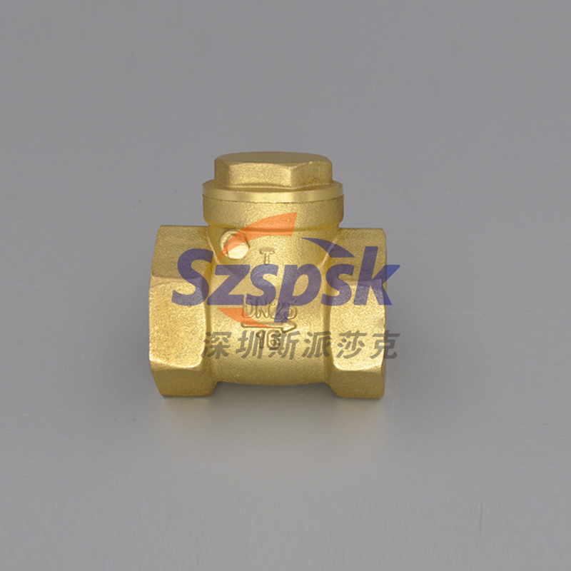H11W-16T卧式止回阀DN15-DN50黄铜全铜单向阀内螺纹挡板式逆止阀4-阿里巴巴