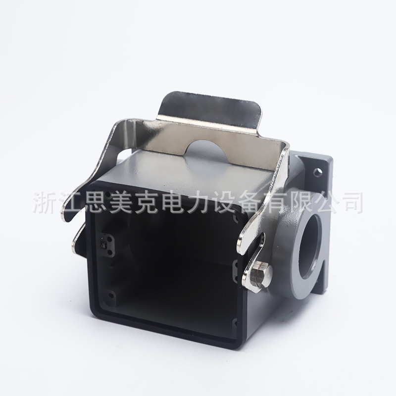 厂家供应 SMICO重载连接器外壳 H32B系列单扣 SO-H32B-SG-1L-M32-阿里巴巴