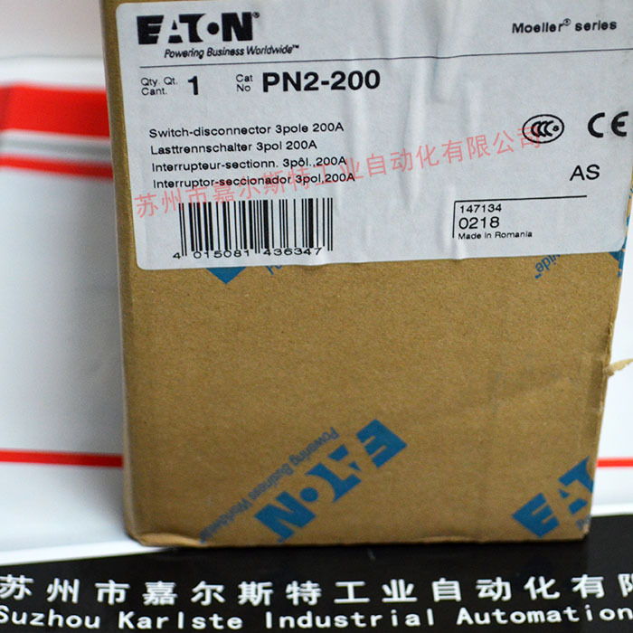 【全新原装】PN2-200美国伊顿ETN-穆勒Moeller隔离开关现货-阿里巴巴