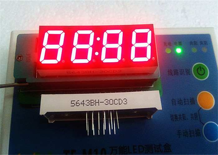 厂家直供0.56英寸4位带时钟点 5643BS共阳 5643AS共阴 LED数码管-阿里巴巴