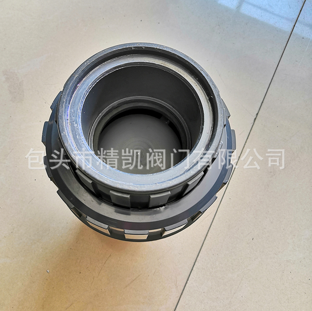 化工酸碱塑料阀 H44F UPVC FRPP承插胶粘活接止回阀 逆止阀-阿里巴巴