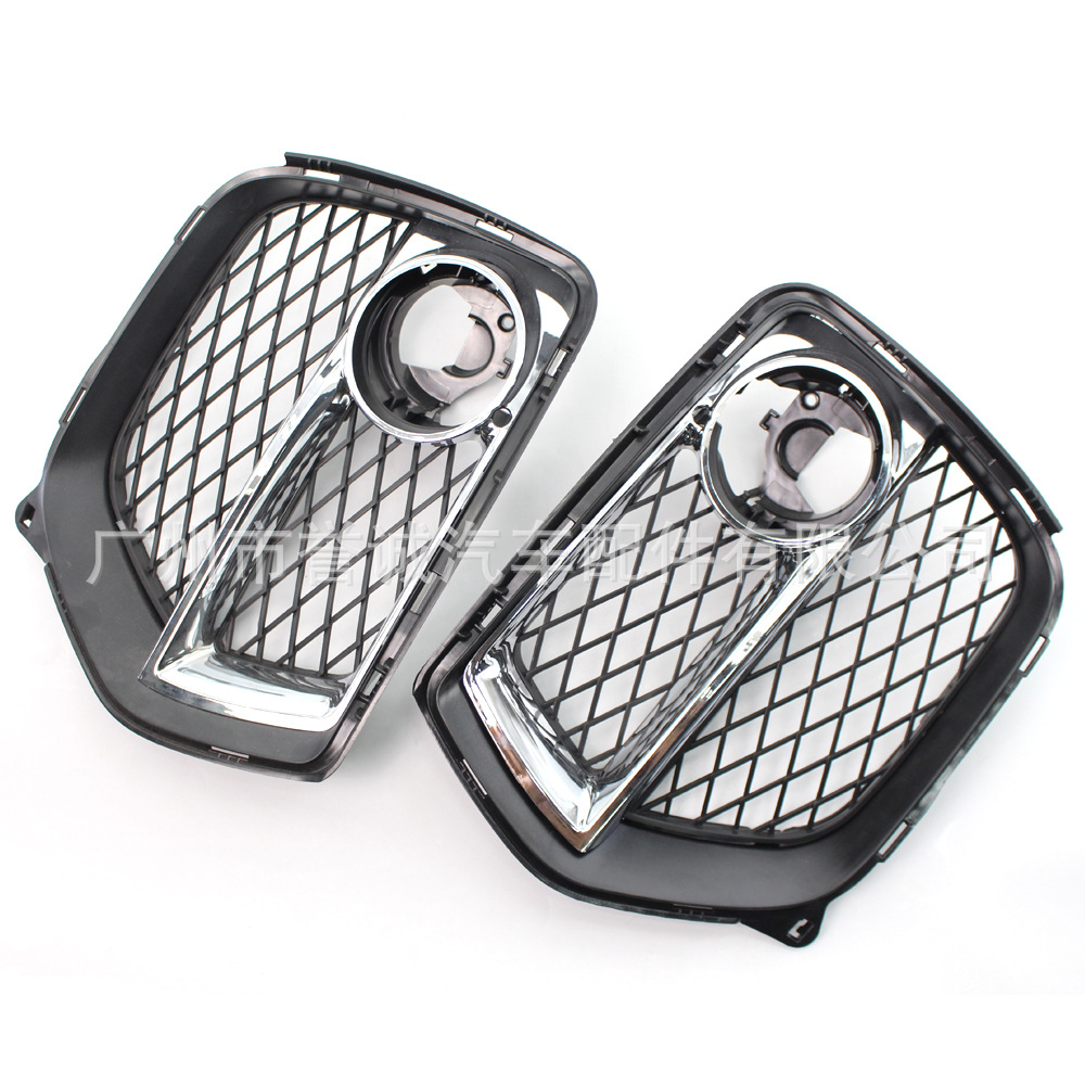 供应适用宝马X6 E71 12-14年 前杠饰板雾灯框下网雾灯格栅-阿里巴巴