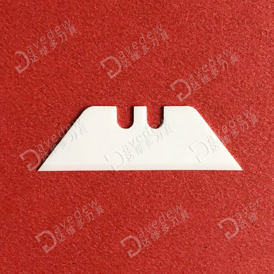 陶瓷刀片氧化锆陶瓷梯形刀片 陶瓷牛角刀片切膜刀片墙纸地毯刀片-阿里巴巴
