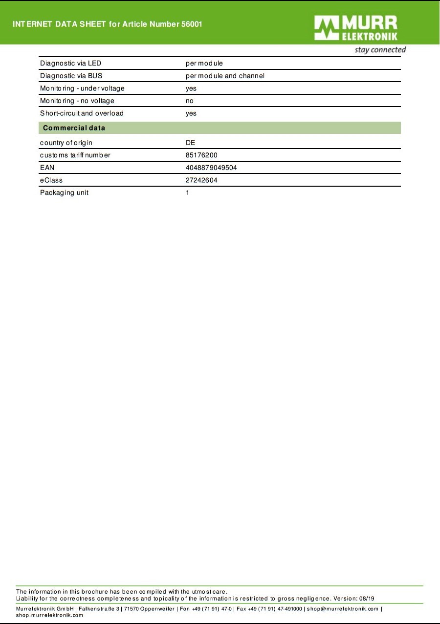 现货 MURR穆尔模块 56001 56005 56006 全新原装正品-阿里巴巴