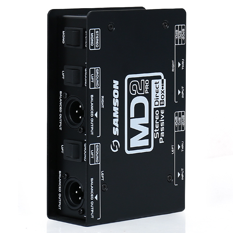 SAMSON s-max MD1 PRO MD2 PRO MCD2 MDA1 吉他效果器 演出DI盒-阿里巴巴