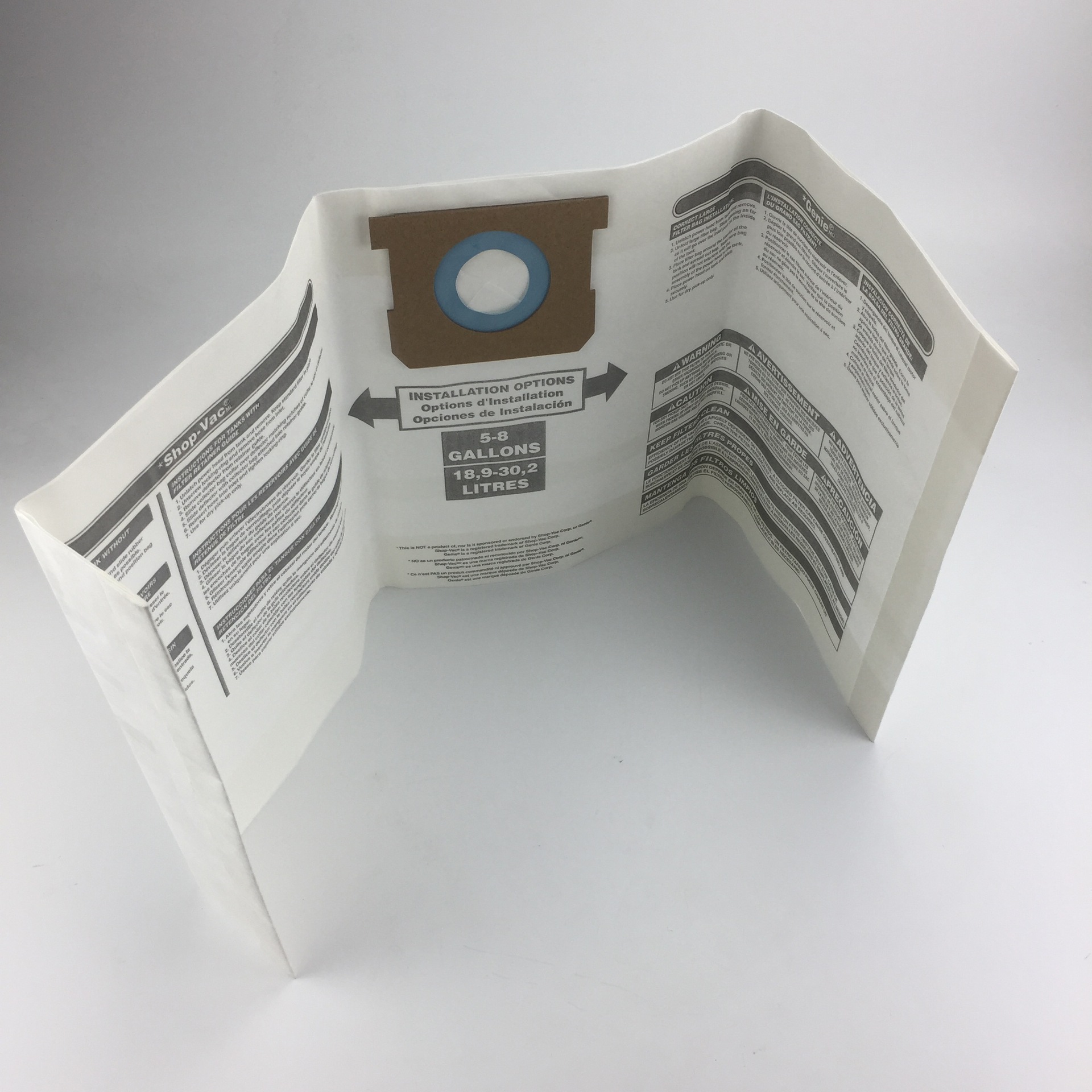 适用于Shop-Vac吸尘器尘袋9066100 5-8 Gallon ridgid VF集尘袋-阿里巴巴