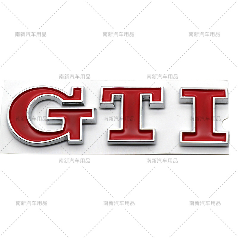 Suitable for Volkswagen Polo Golf 6 GTI tail logo modified car sticker ...