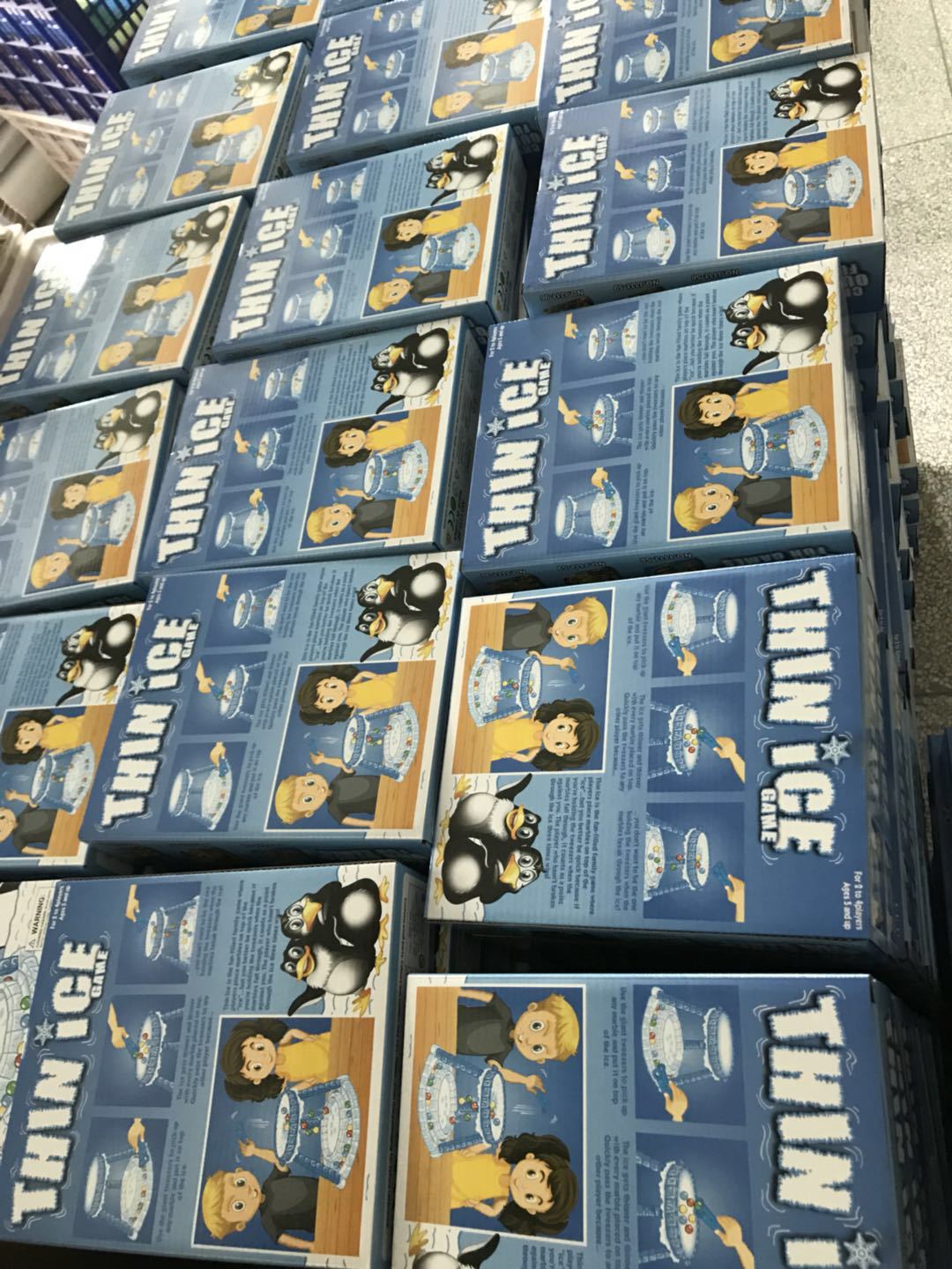 Thin ice game 第二代破冰企鹅游戏脑力手眼益智比赛珠子薄冰游戏-阿里巴巴