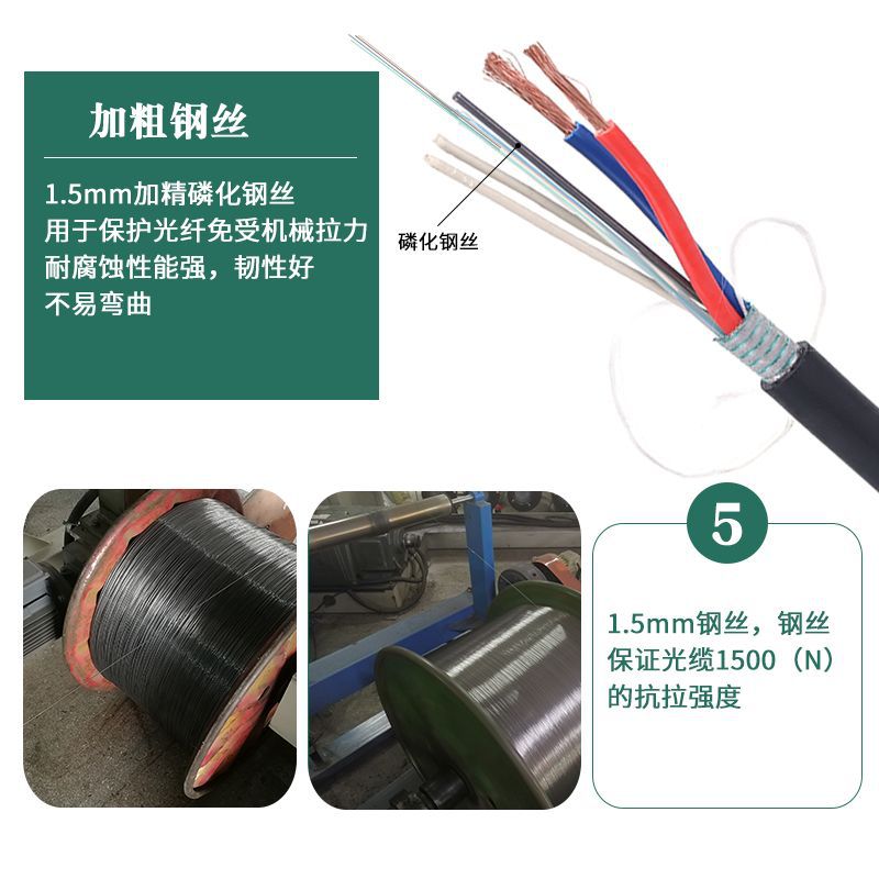 民鑫光缆户外国标线光电复合缆实力工厂生产1-6平方室外光纤光缆-阿里巴巴
