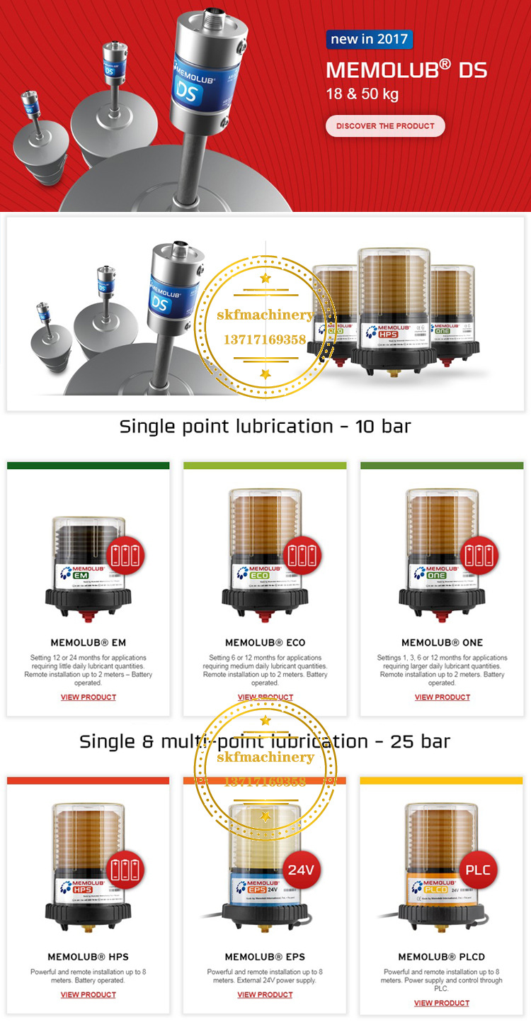 MEMOLUB HPS 润滑器 240CC 480 240 单点润滑 多点自动泵润滑脂-阿里巴巴