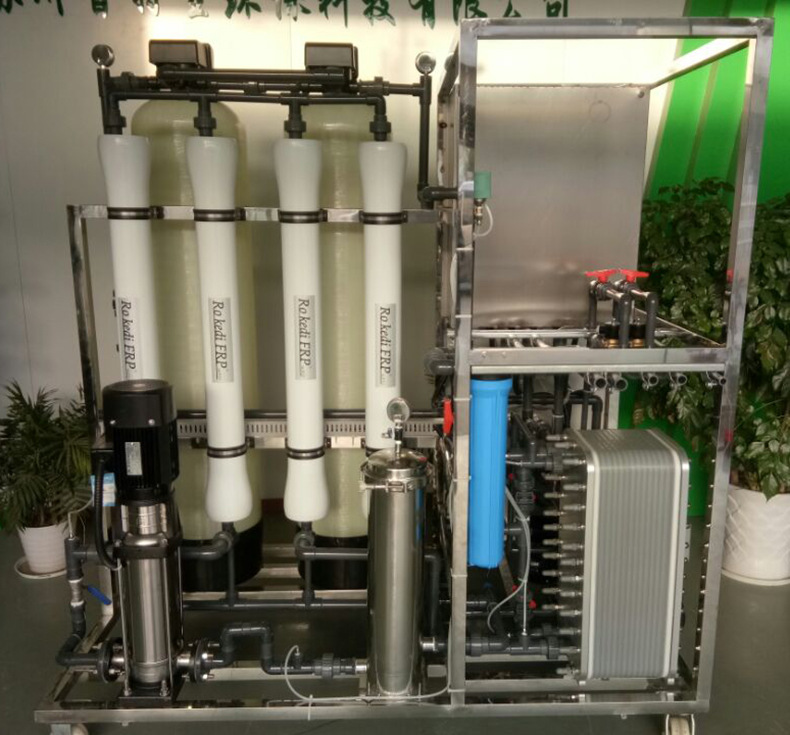 联纯二级RO+EDI-1000L/H 反渗透EDI水处理成套设备-阿里巴巴