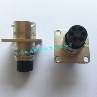 〖安费诺Amphenol〗RT0W0106PN03 （6芯插座）-阿里巴巴