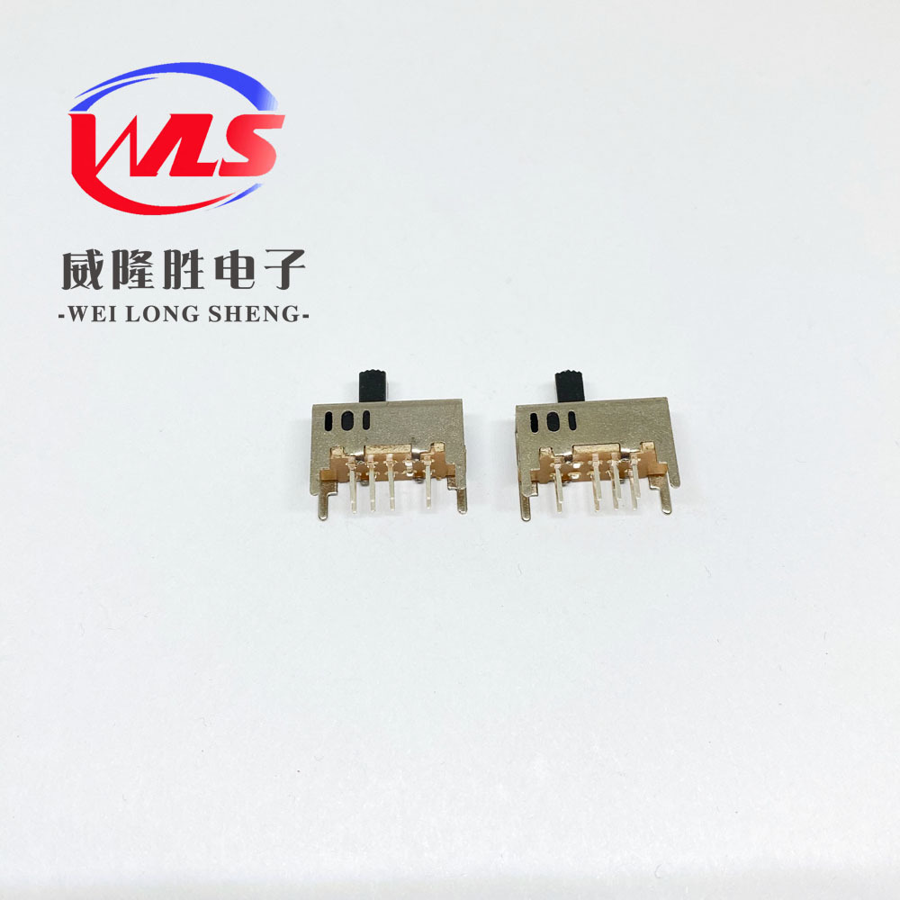 Wls 拨动开关厂家直销 SS23D03 小型滑动开关2排3档 立式8脚-阿里巴巴