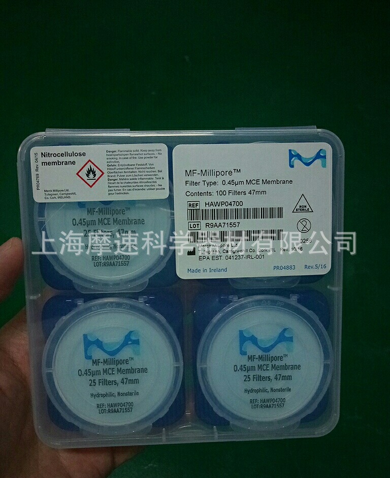 Millipore微孔滤膜HAWP04700 0.45UM 47mm 混合纤维素-阿里巴巴