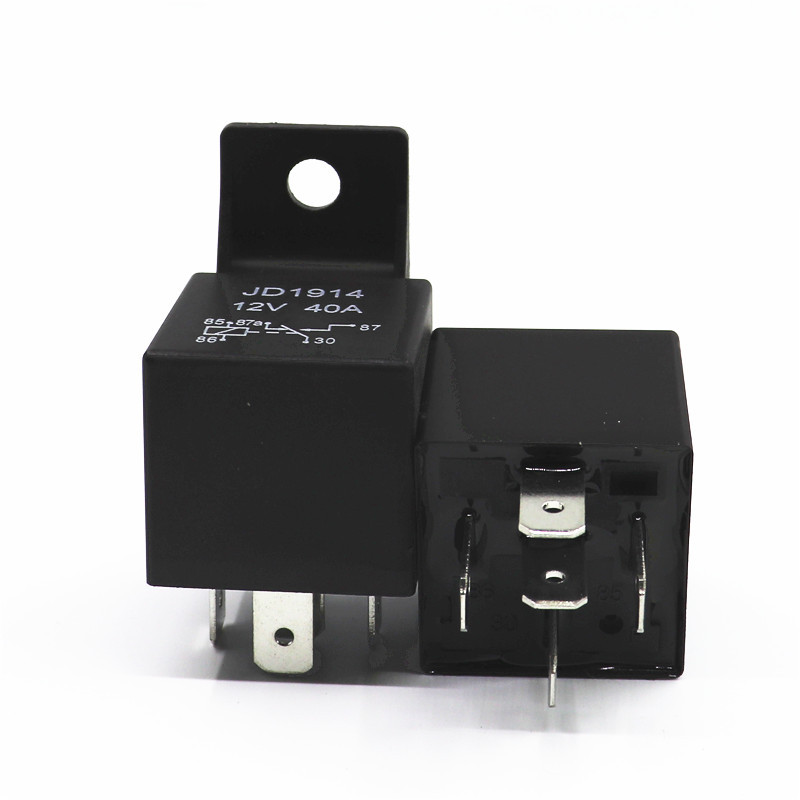 汽车继电器_40A汽车继电器 4脚/5脚塑背12V/24V JD1914/JD1912 - 阿里巴巴